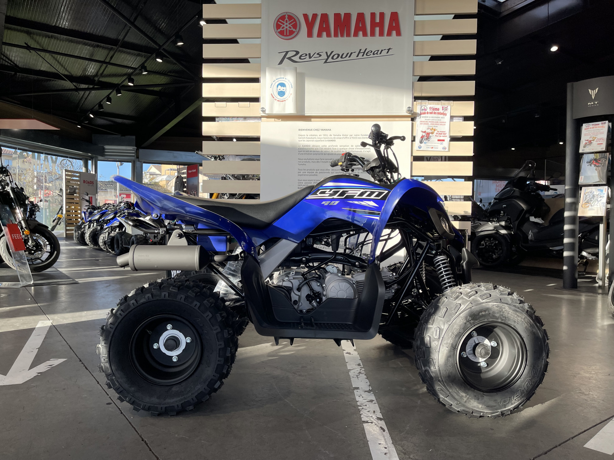 Quad YAMAHA YFM 90 RAPTOR occasion - YAMAHA occasion france - Les occasions Moto, scooter, quad ...